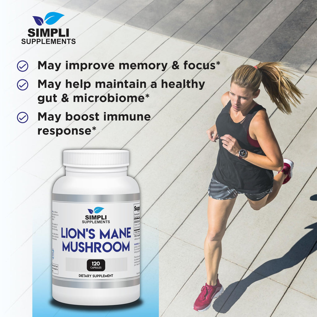 Mushroom capsules for overall wellness