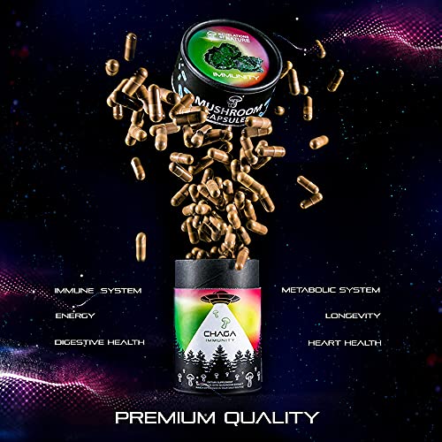 mushroom capsules for overall wellness