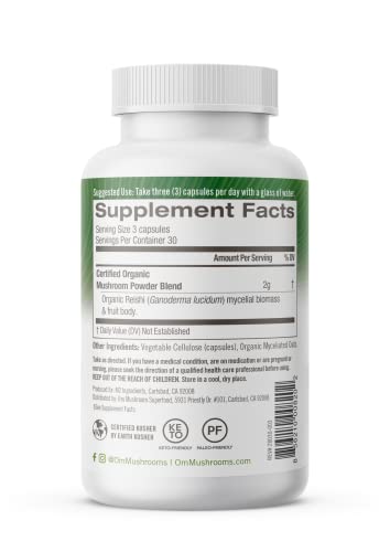 mushroom capsules for overall wellness