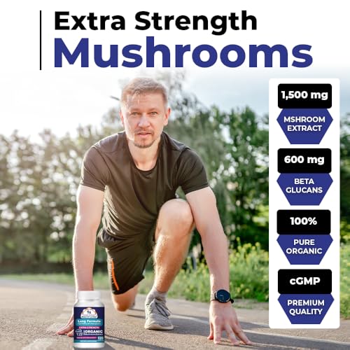 mushroom capsules for respiratory wellness