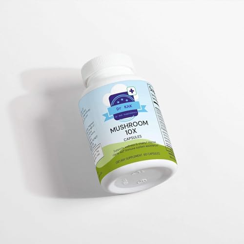 Mushroom capsules for stress relief