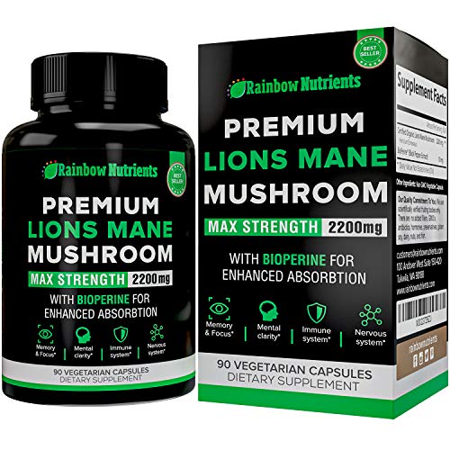 mushroom capsules for stress relief