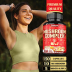 Mushroom capsules for stress relief