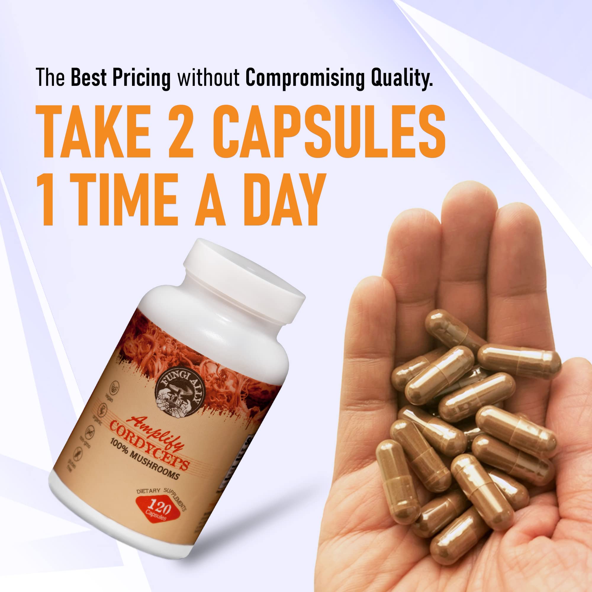 mushroom capsules for stress relief