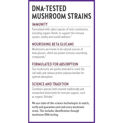 mushroom capsules for vitality