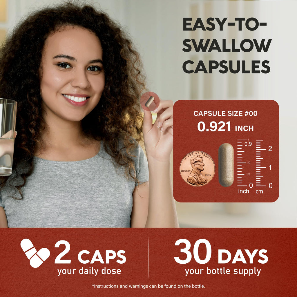 mushroom capsules with Lions Mane