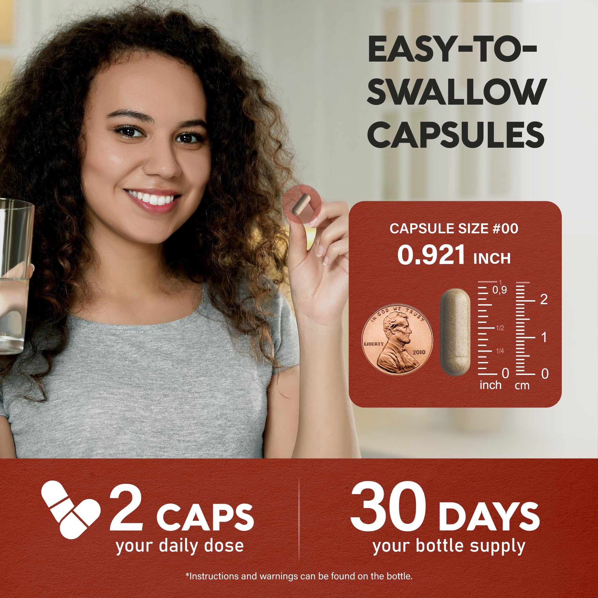 mushroom capsules with Lions Mane
