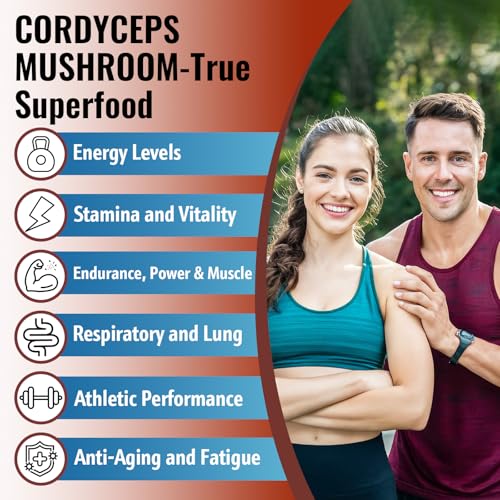 Mushroom capsules with Maca root