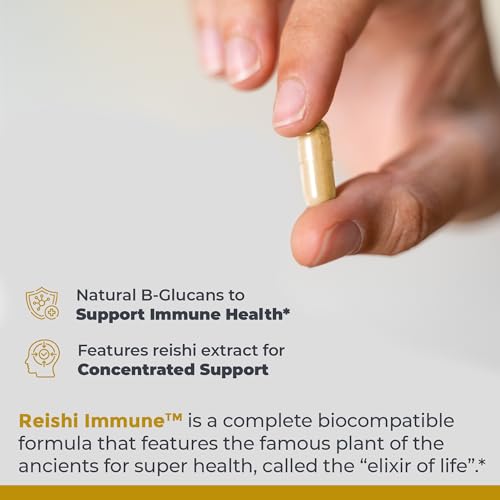 mushroom capsules with red algae