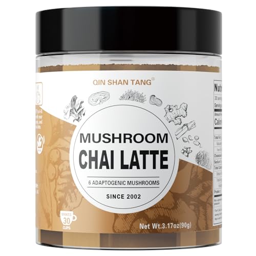 Mushroom chai latte for focus