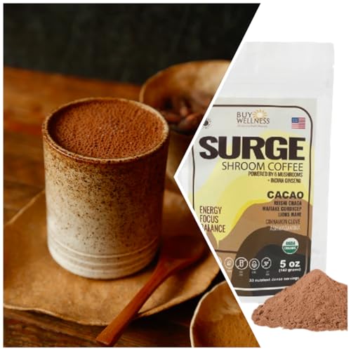 mushroom cocoa for stress relief
