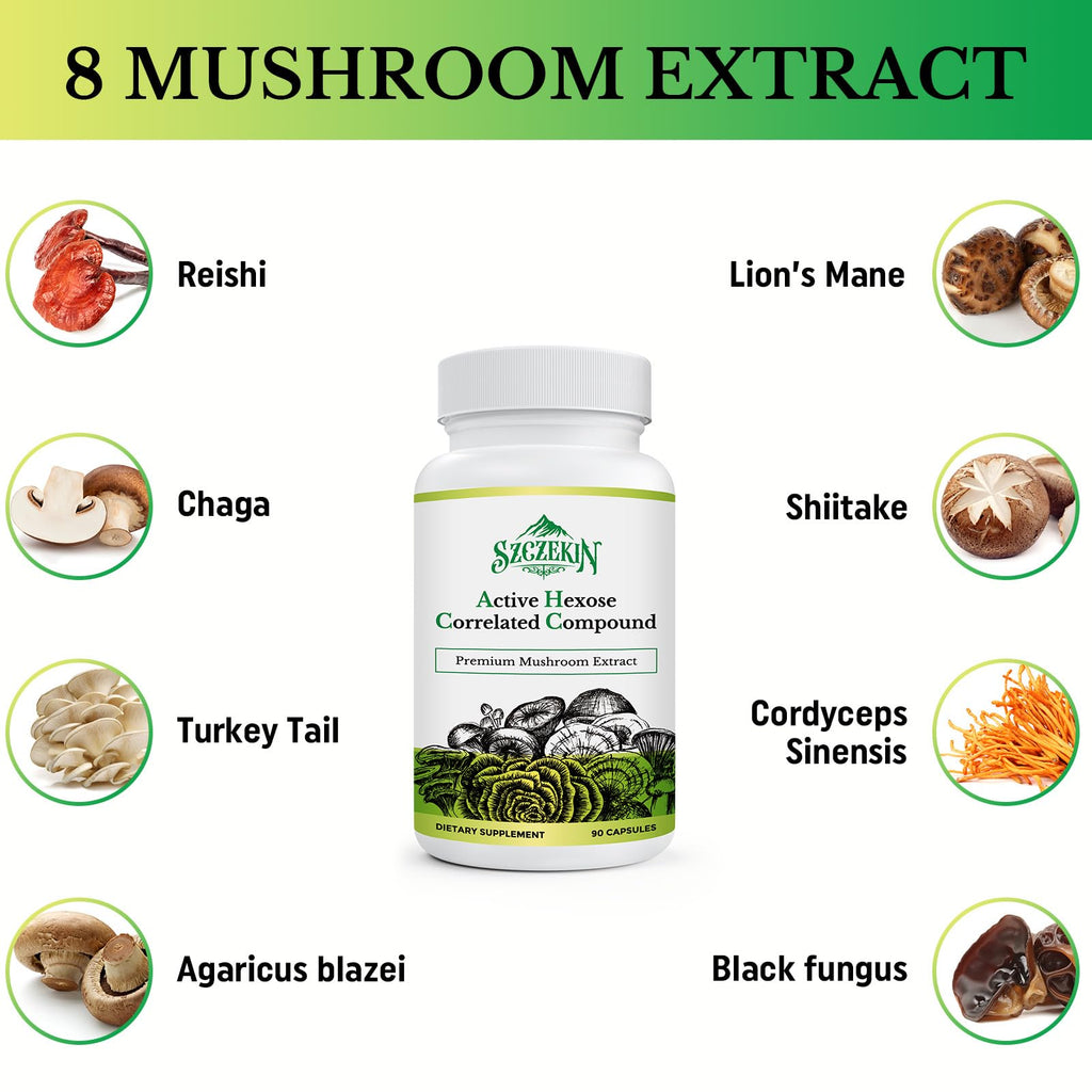 Mushroom coffee alternative supplement