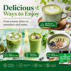 mushroom coffee alternative with matcha