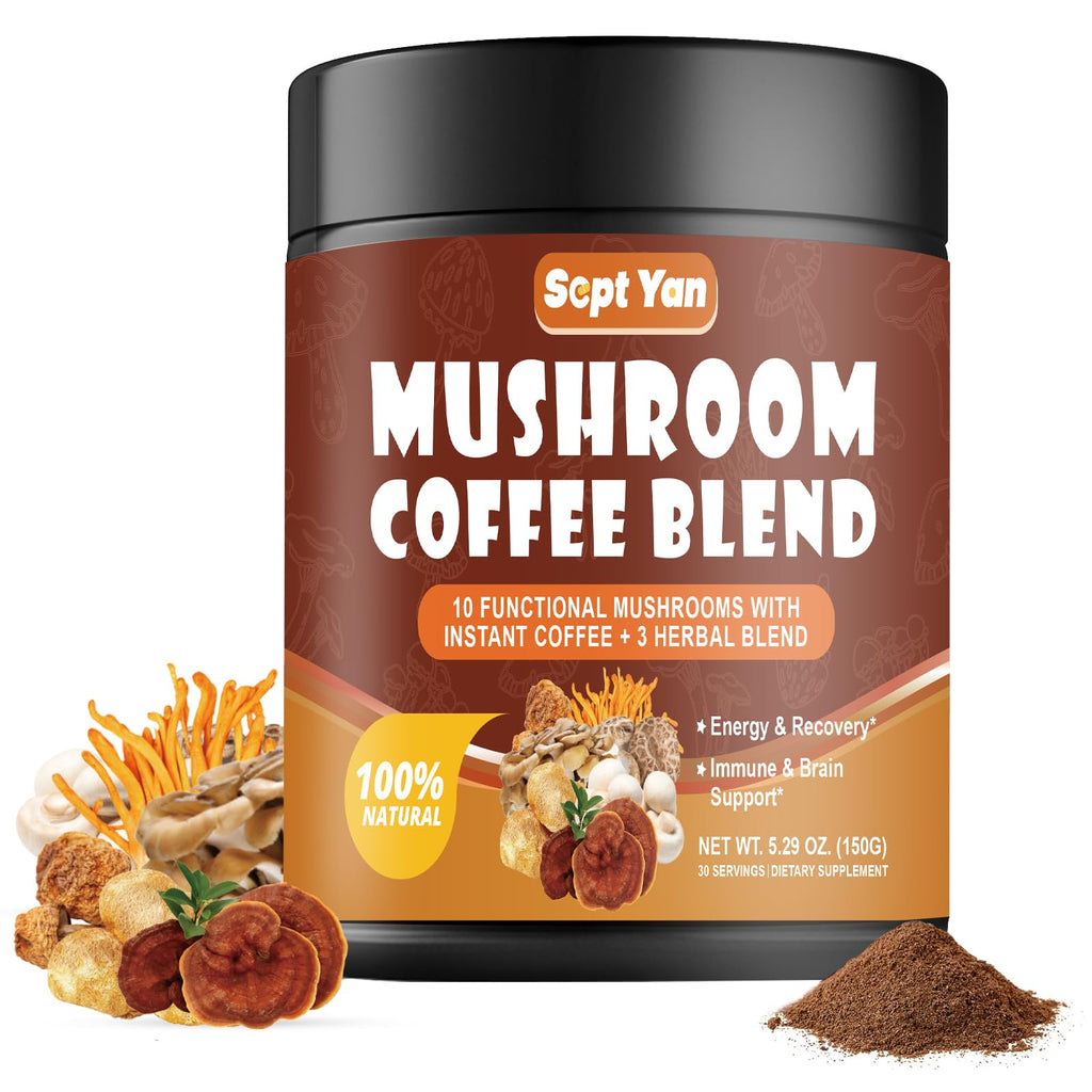 mushroom coffee blend for energy