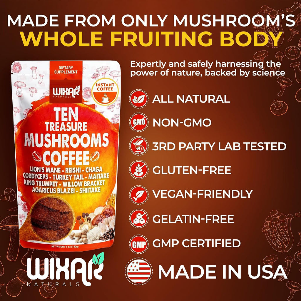 mushroom coffee blend for immunity