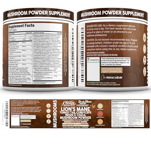 Mushroom coffee blend with lion's mane