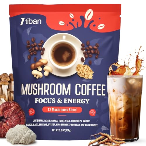 mushroom coffee blend with turkey tail