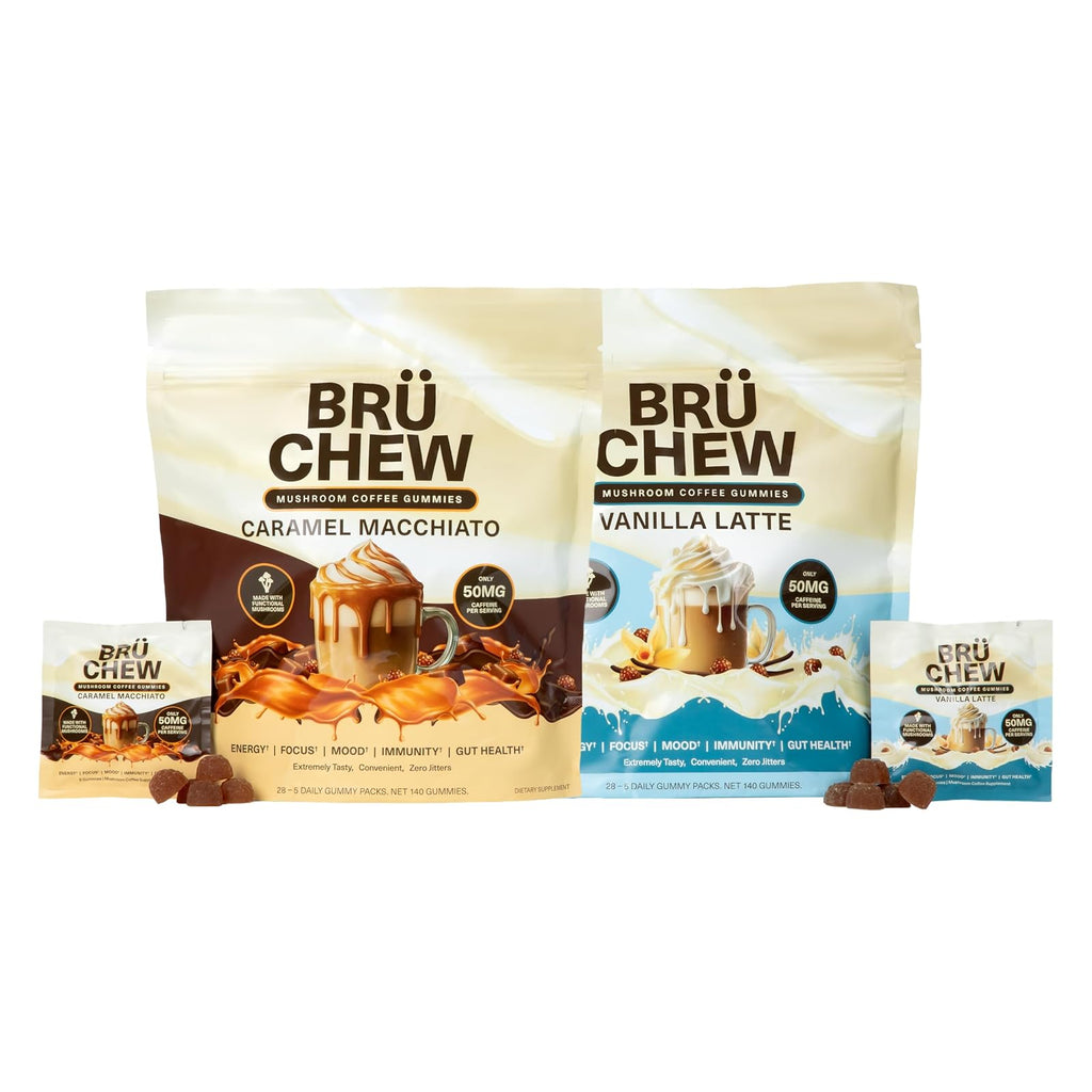 Mushroom coffee chews for energy