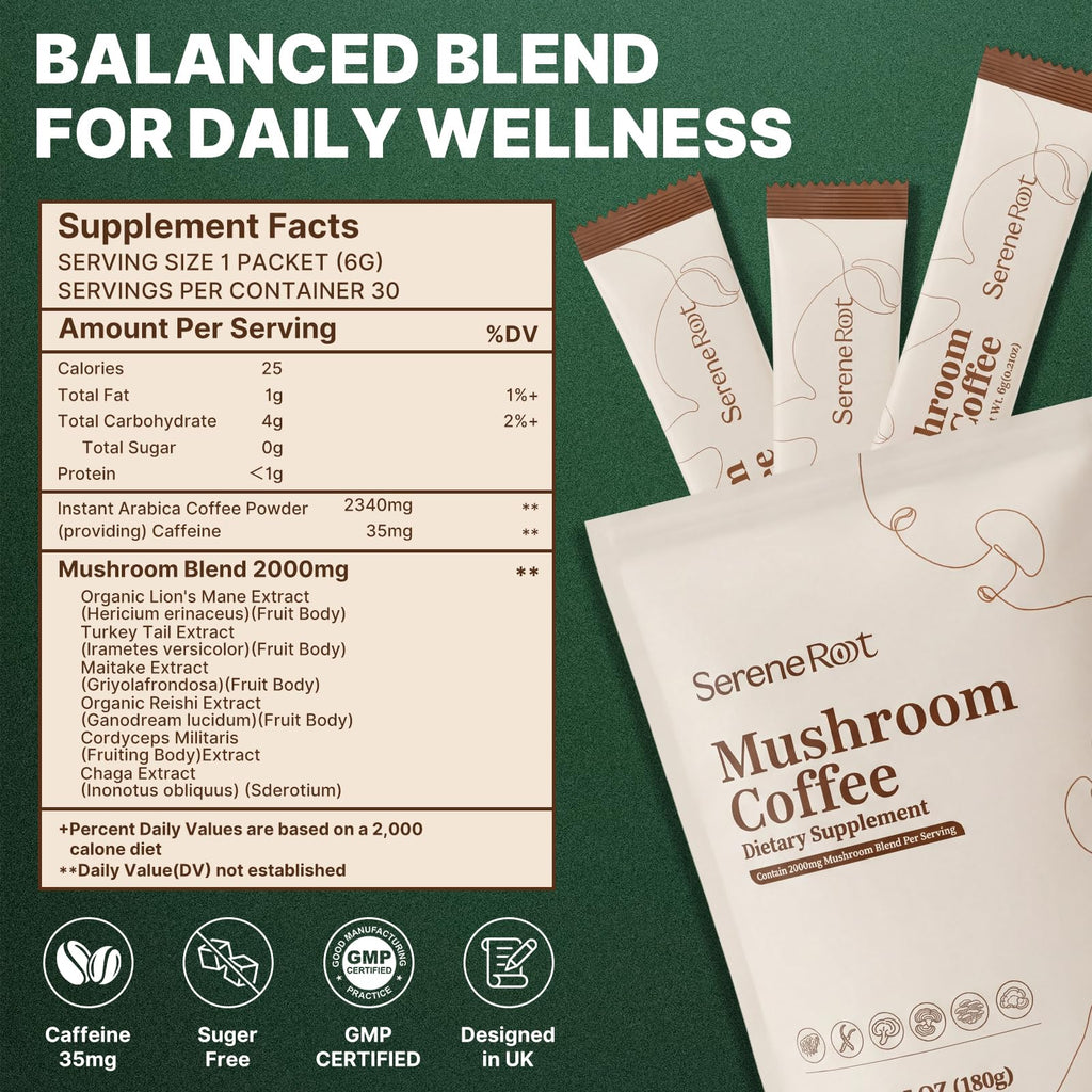 mushroom coffee for a healthy boost