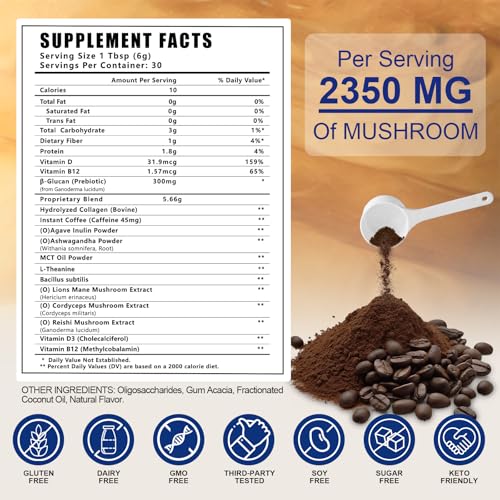 mushroom coffee for a natural boost