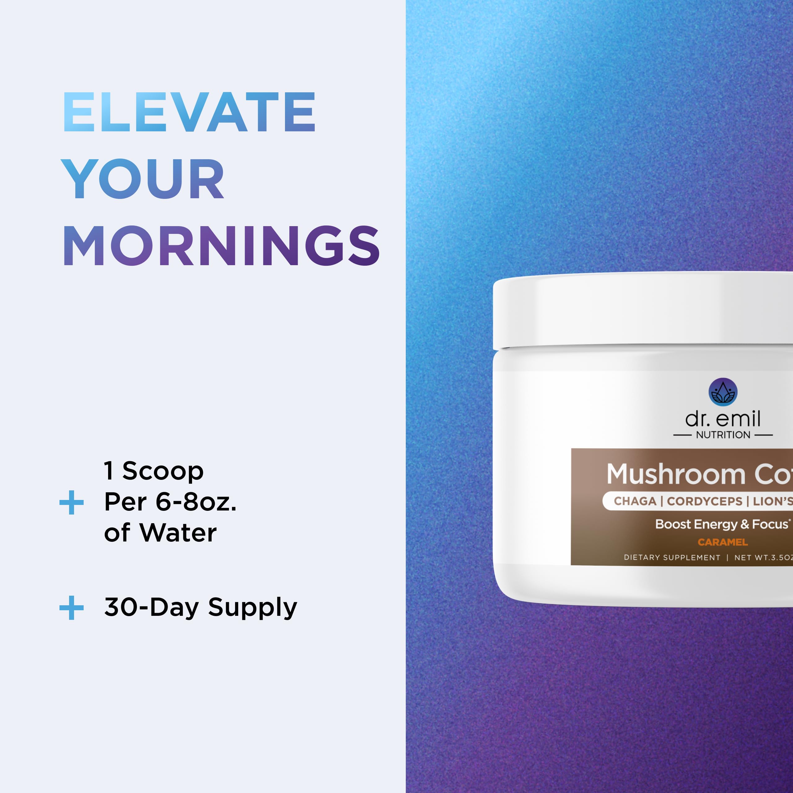 mushroom coffee for busy lifestyles