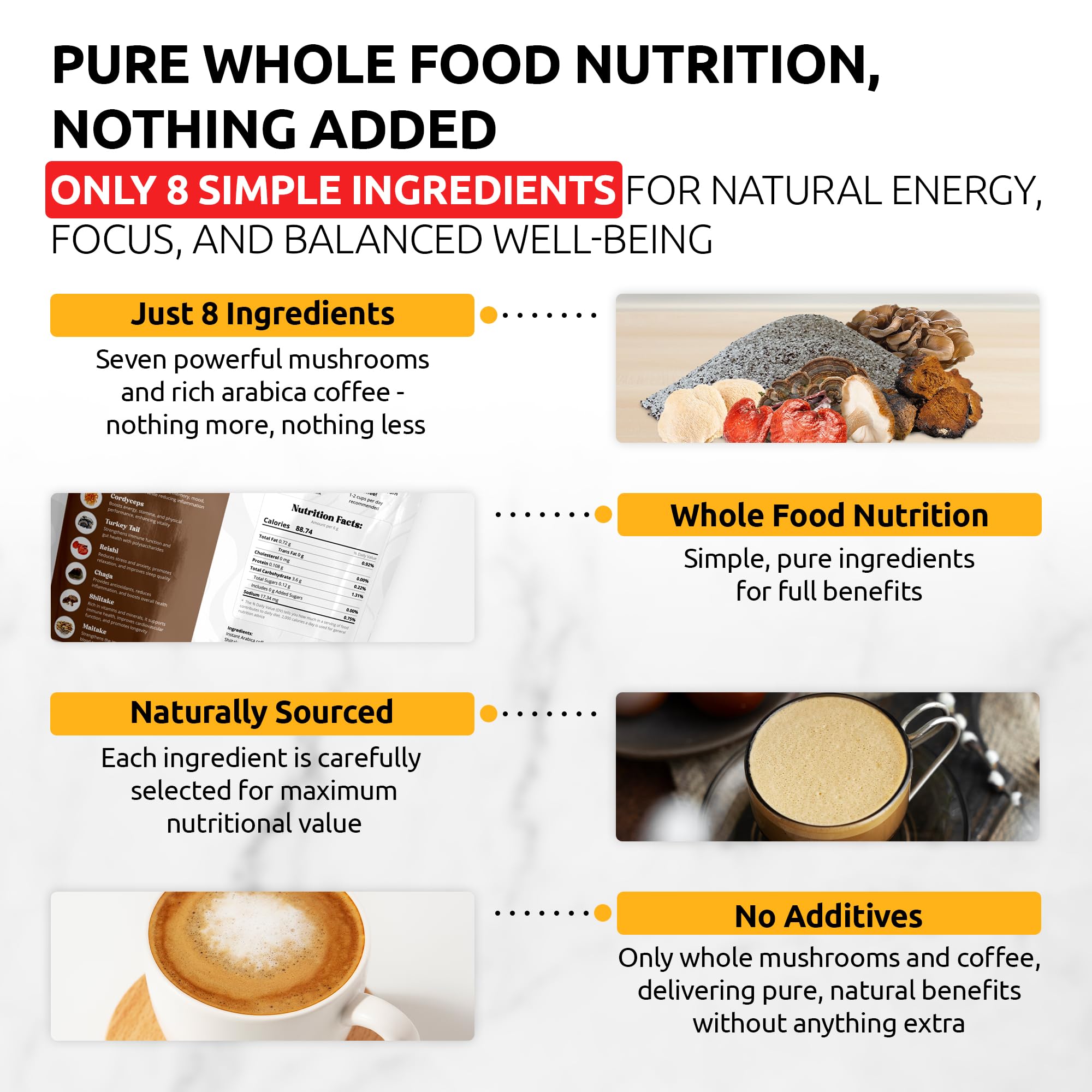 mushroom coffee for busy lifestyles