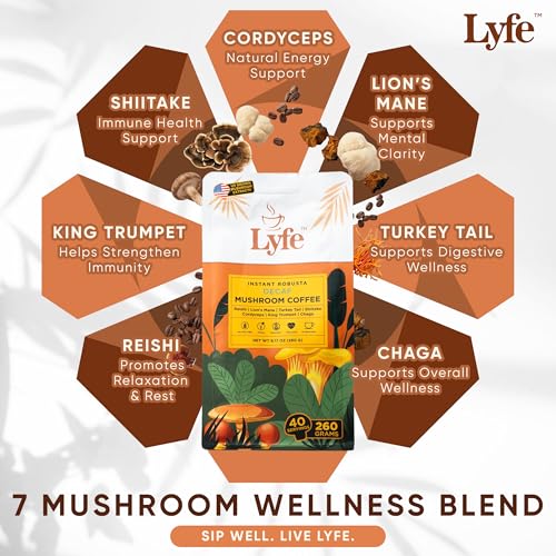 mushroom coffee for calm energy