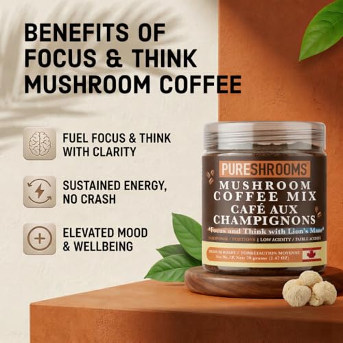 mushroom coffee for cognitive support