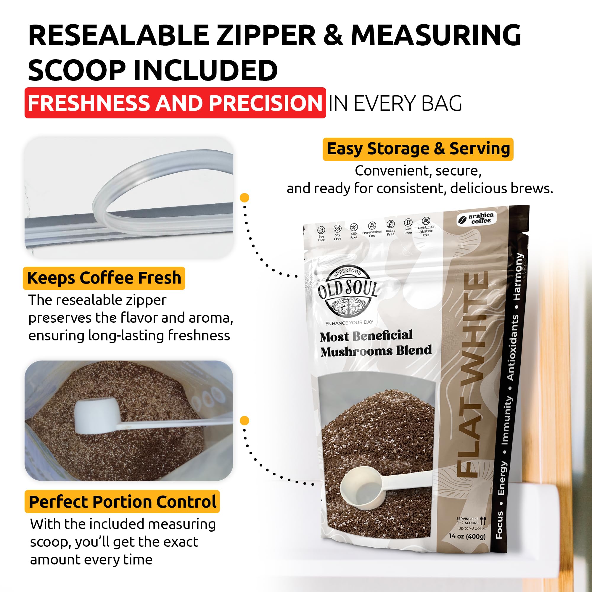 mushroom coffee for daily energy