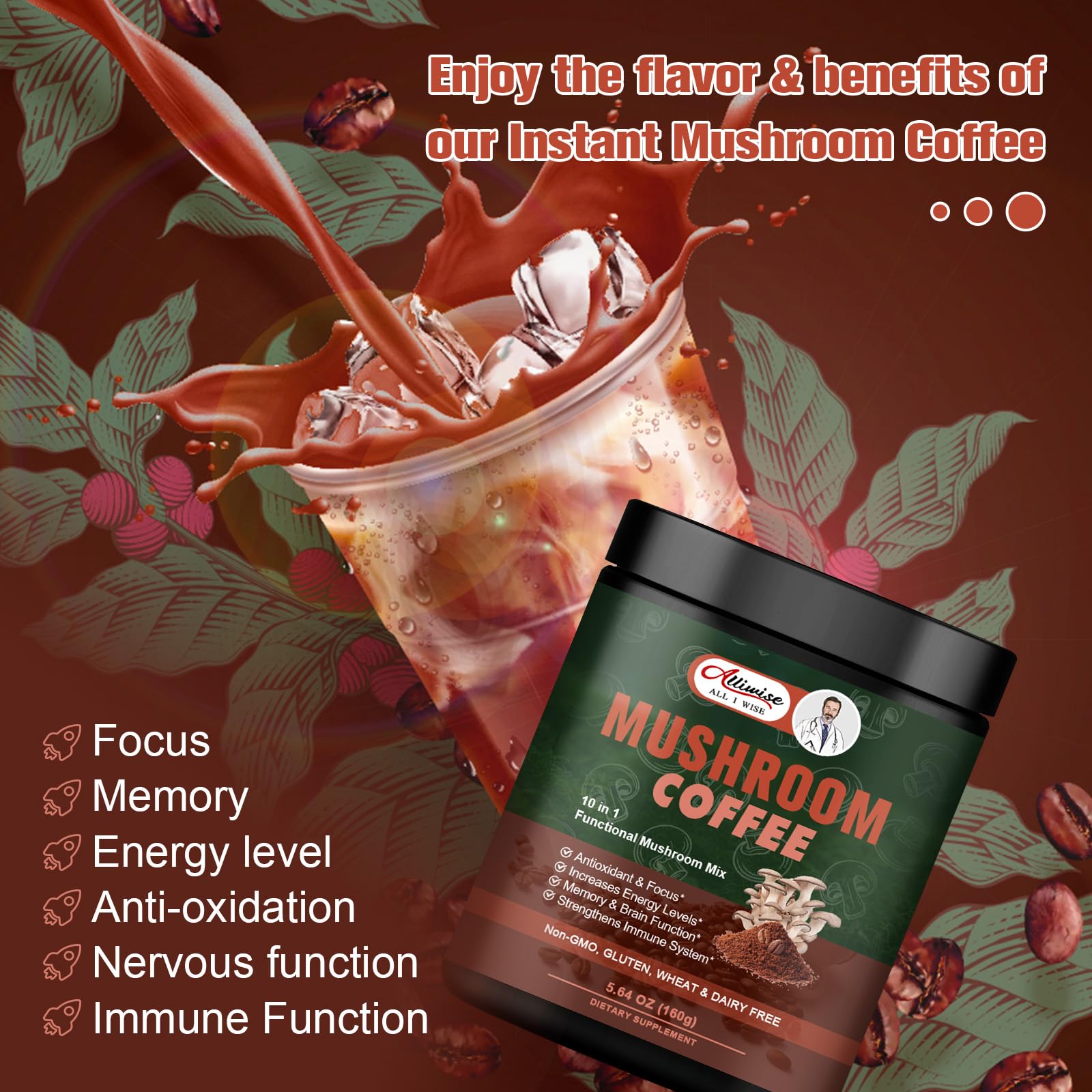 mushroom coffee for daily vitality