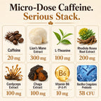 Mushroom coffee for daily vitality