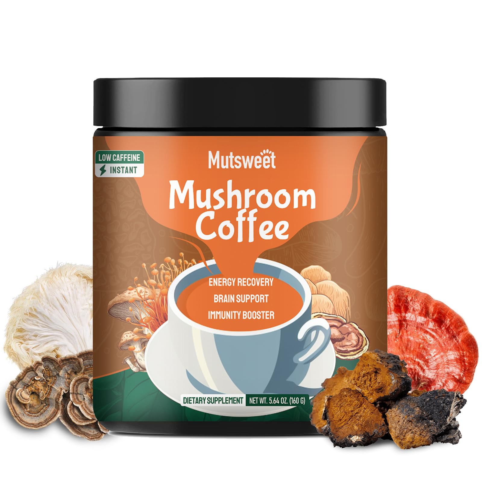 mushroom coffee for energy boost