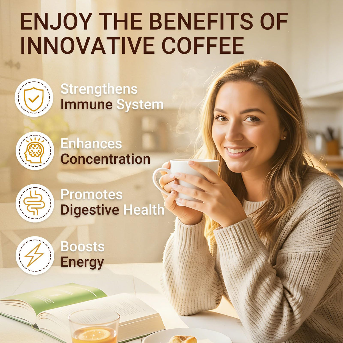 mushroom coffee for energy boost