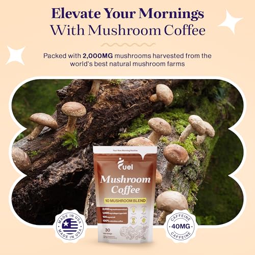 mushroom coffee for energy boost