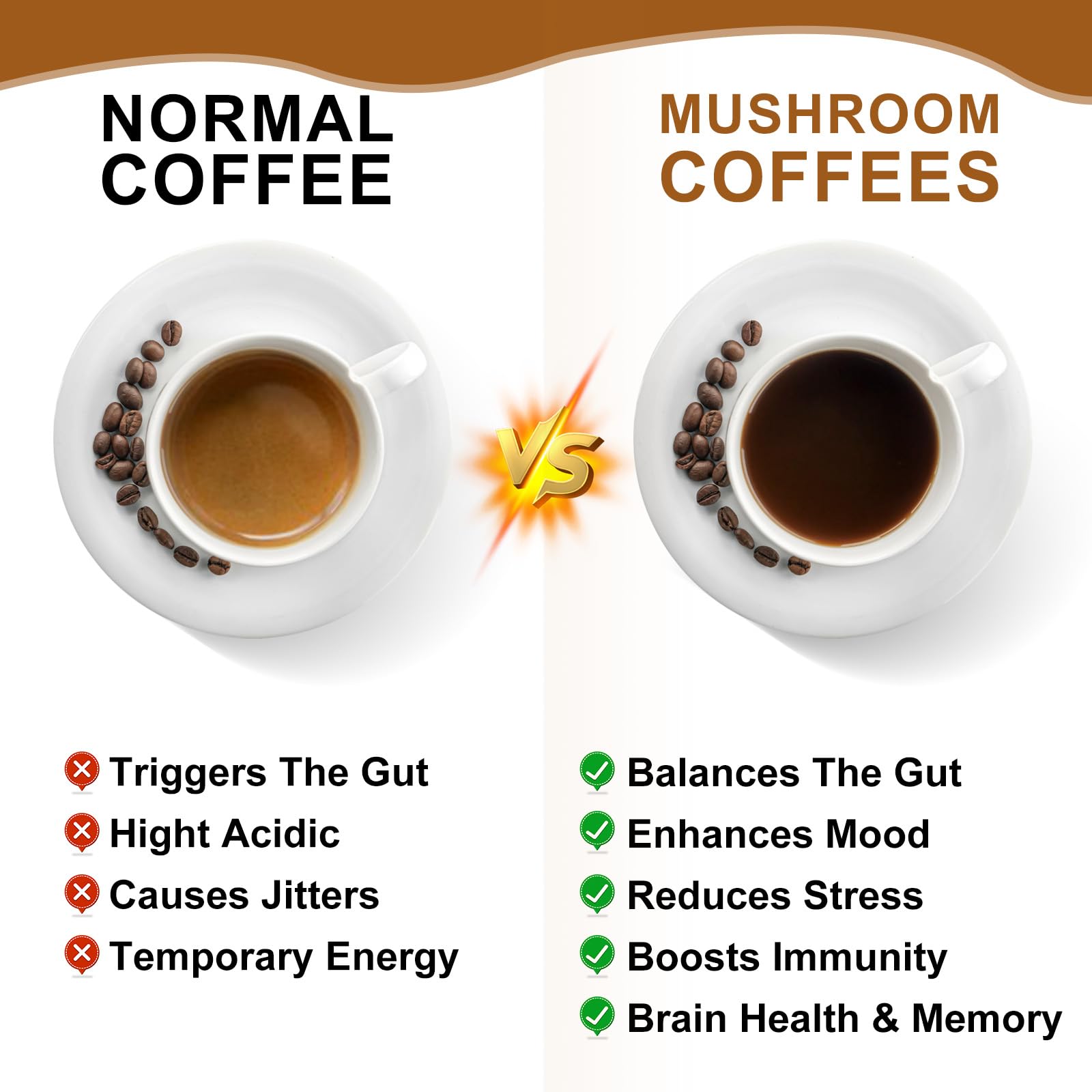 mushroom coffee for energy support