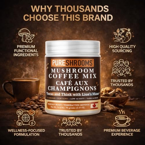 mushroom coffee for enhanced focus