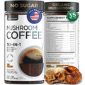 Mushroom coffee for enhanced focus
