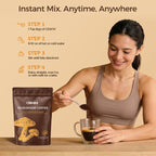 Mushroom coffee for enhanced focus