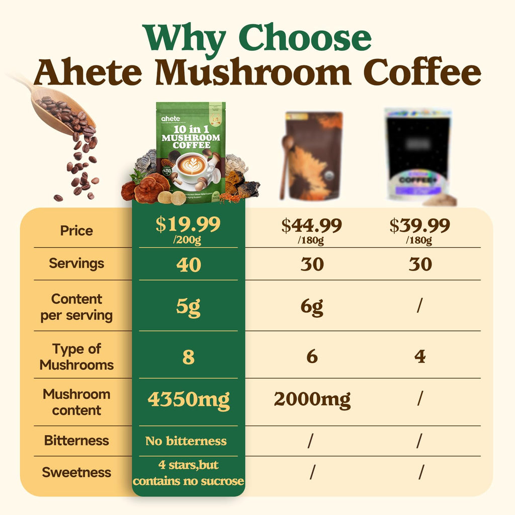 mushroom coffee for enhanced focus