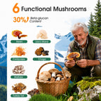 Mushroom coffee for enhanced wellness