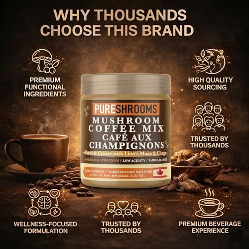 mushroom coffee for everyday vitality