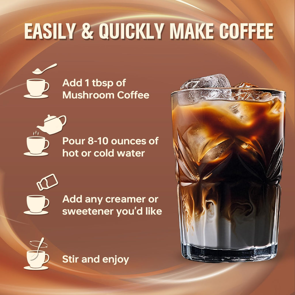 mushroom coffee for focus and clarity