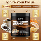 Mushroom coffee for gut health