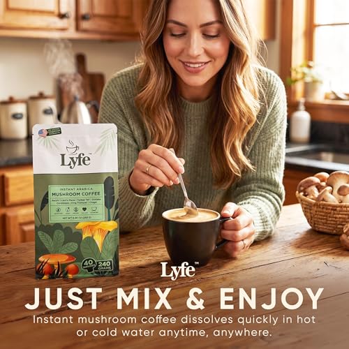 mushroom coffee for health enthusiasts