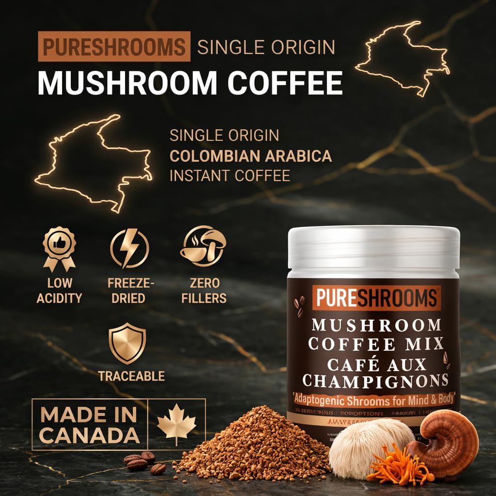 mushroom coffee for healthy lifestyle