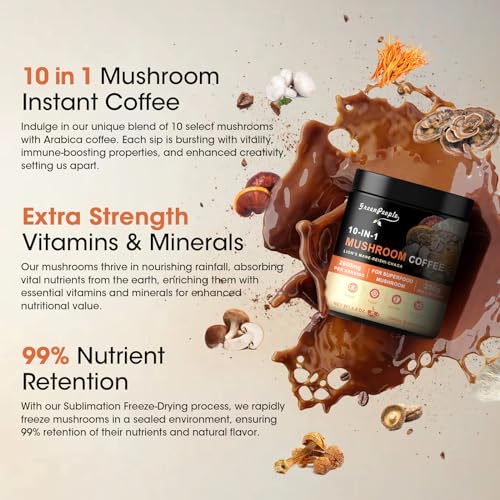 mushroom coffee for immune support