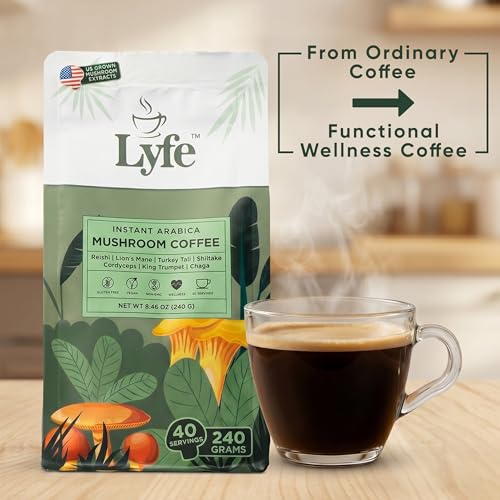 mushroom coffee for improved focus