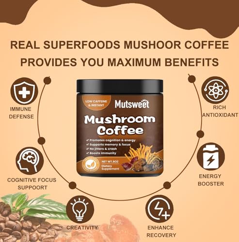 Mushroom coffee for mental clarity