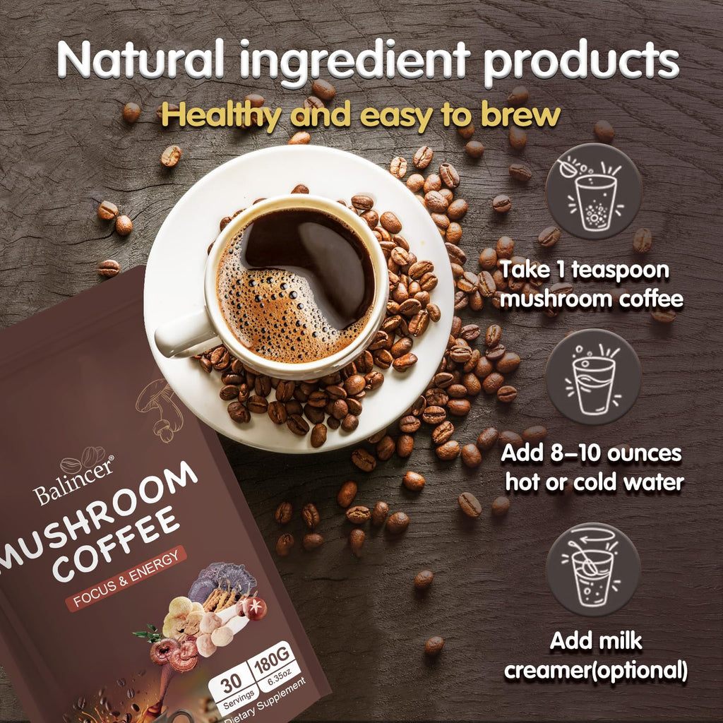 mushroom coffee for mental clarity