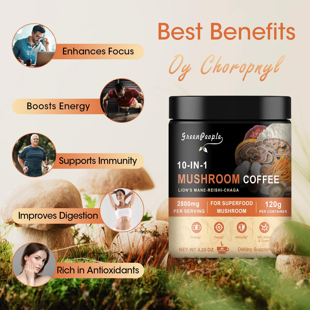 mushroom coffee for mental clarity